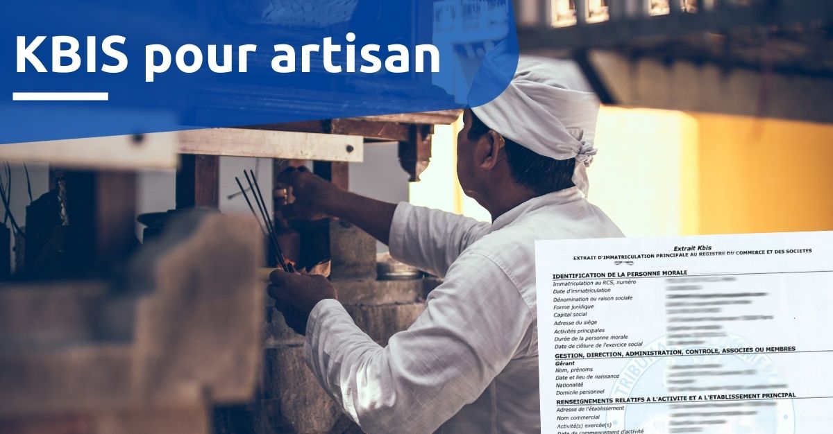 Extrait Kbis pour artisan : demande en ligne